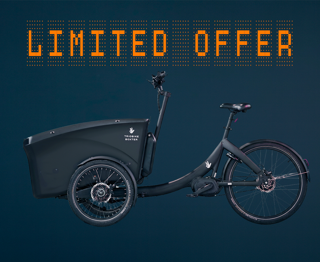 Triobike Boxter CL Bosch El ladcykel – CPH Bike Shop