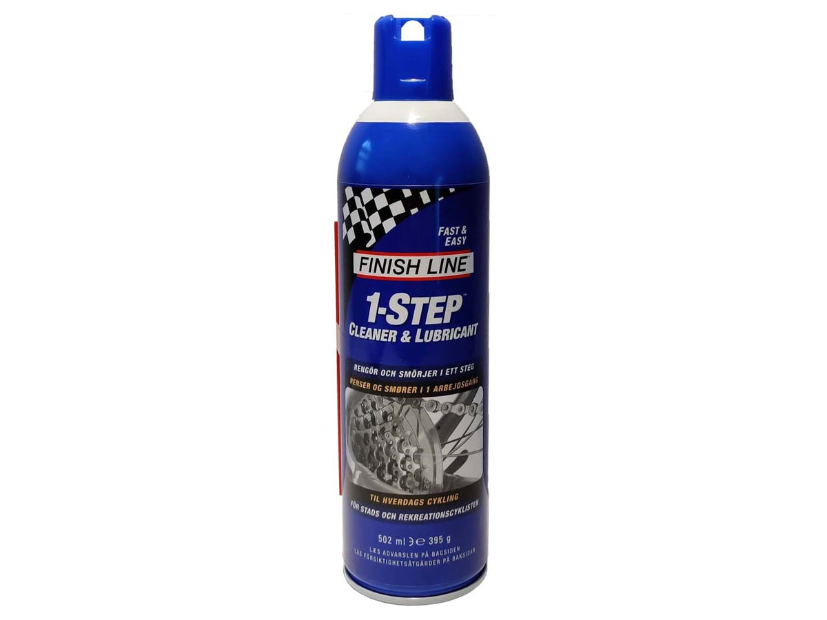 Finish Line 1-Step Cleaner & Lubricant Spray Olie – CPH Bike Shop
